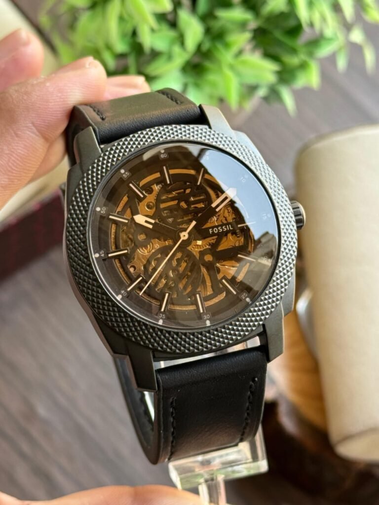 Fossil Automatic Watch With Skeleton Dial - MRk Trends